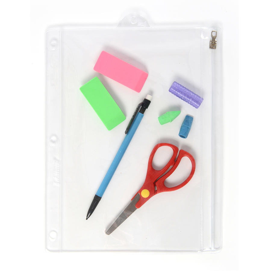 3-Ring Clear Zipper Pouch – Promarx
