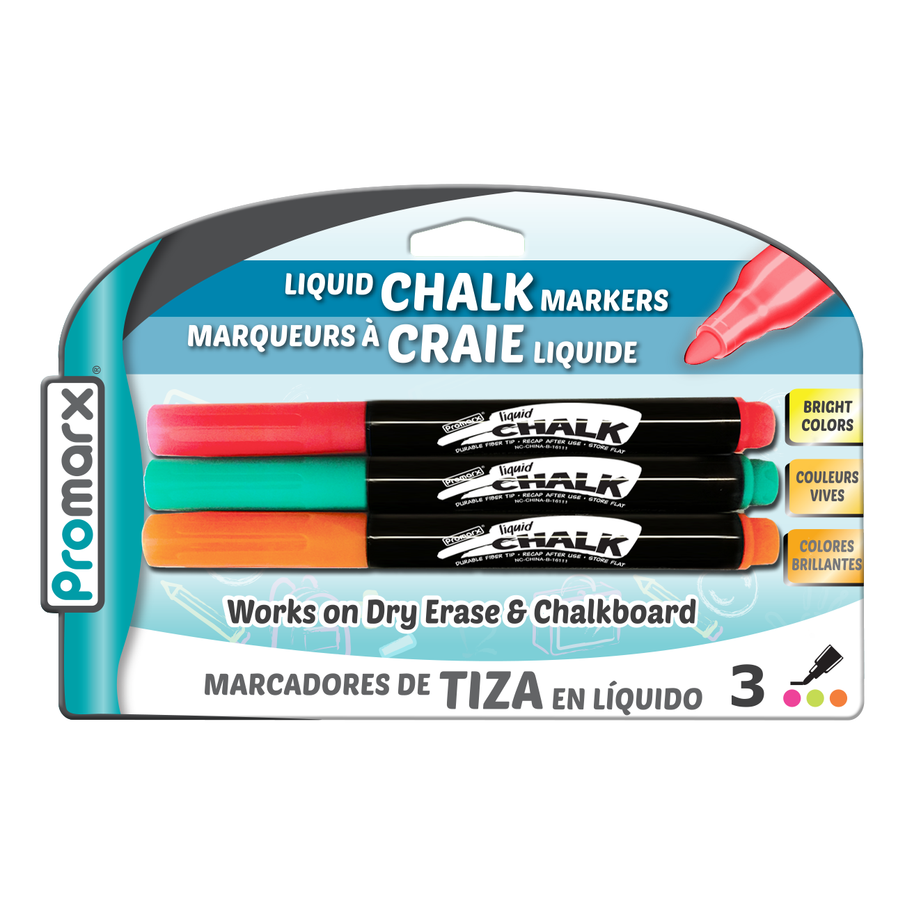 Liquid Chalk Markers 3 ct – Promarx