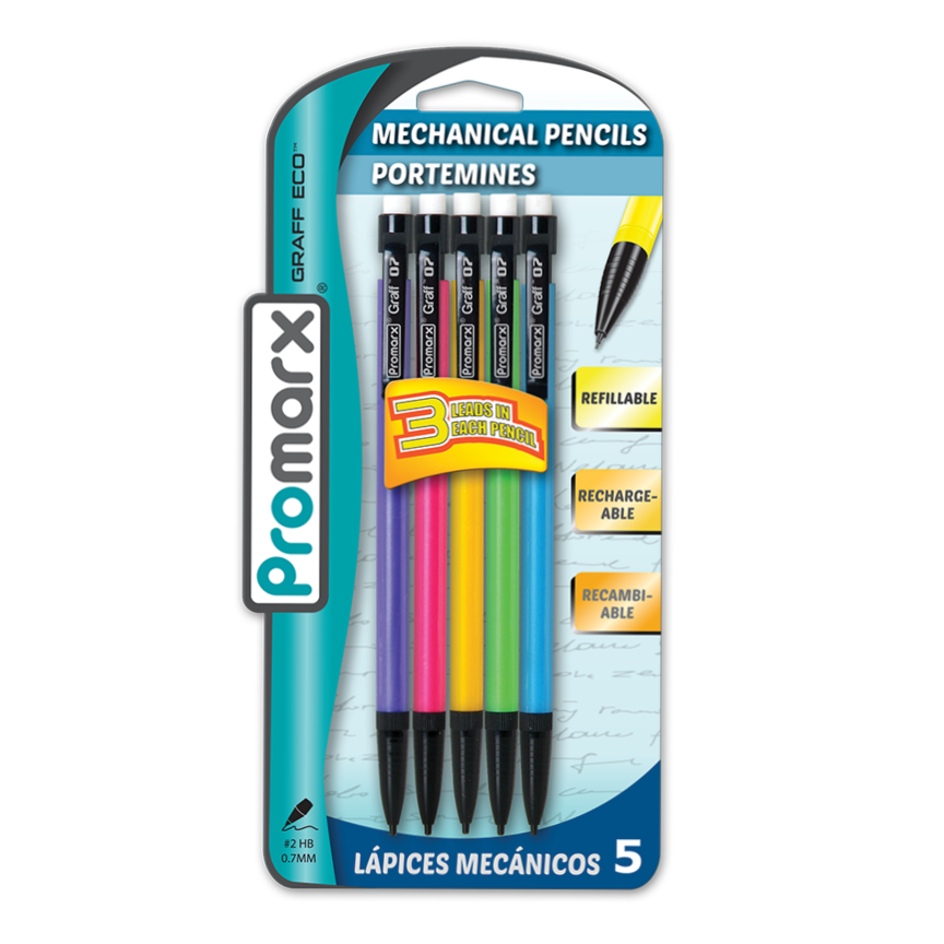 Graff Eco Mechanical Pencils 5 ct – Promarx