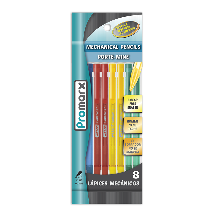 Graff EcoTM Mechanical Pencils 8 ct – Promarx