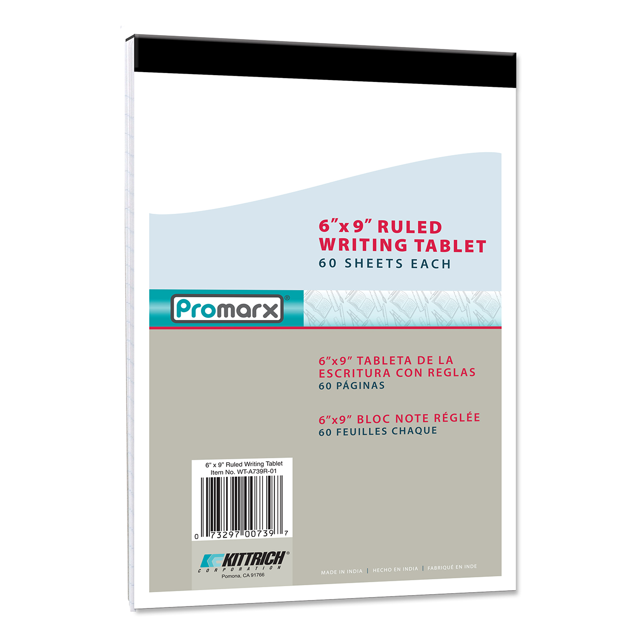 White Bond Paper with Blue Lines – Promarx