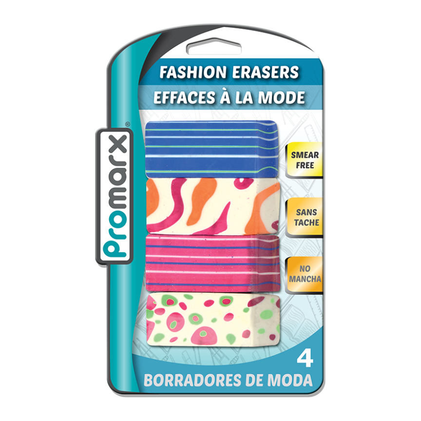 Wedge Erasers 4 ct – Promarx